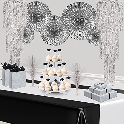 Silver Shimmering Chandeliers