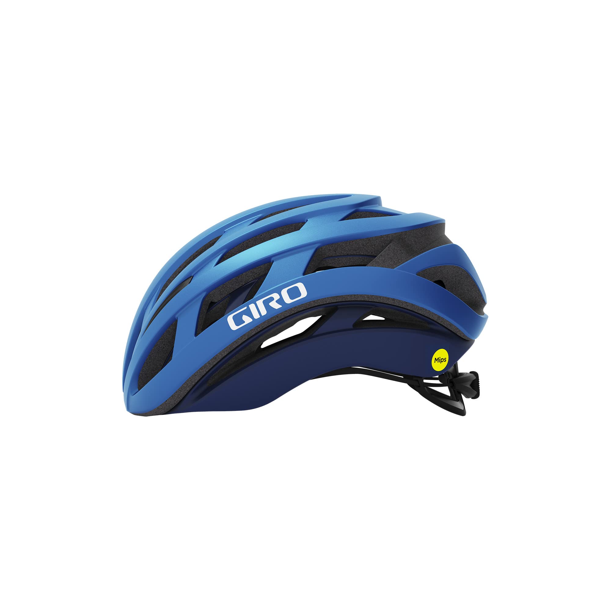Giro Helios Spherical Adult Road Cycling Helmet - Matte Ano Blue (2022), Medium