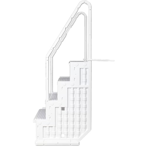 Blue Torrent Easy Pool Step Ladder for Above-Ground Pools