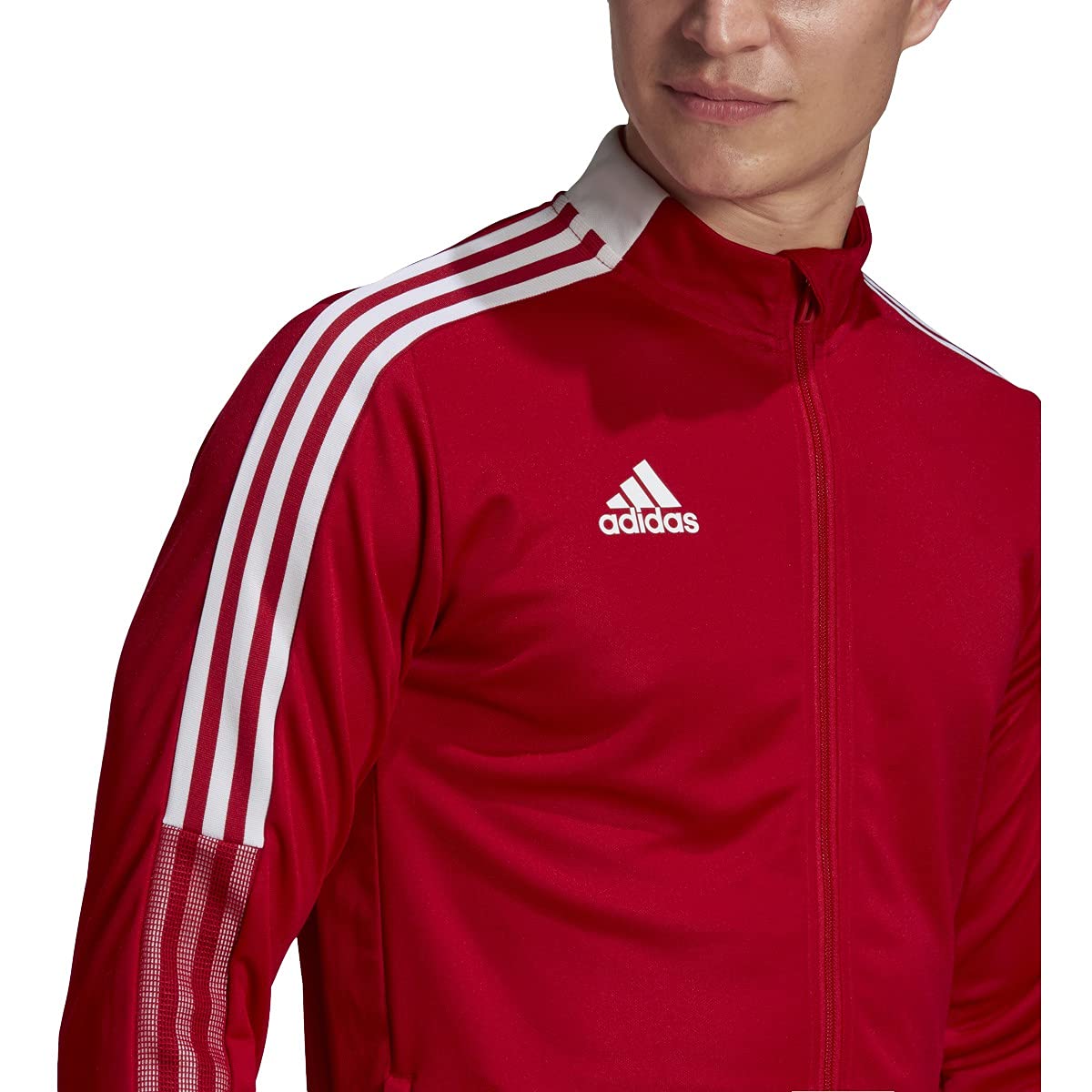 adidas Men's Tiro 21 Track Jacket, Team Power Red, XX-Large
