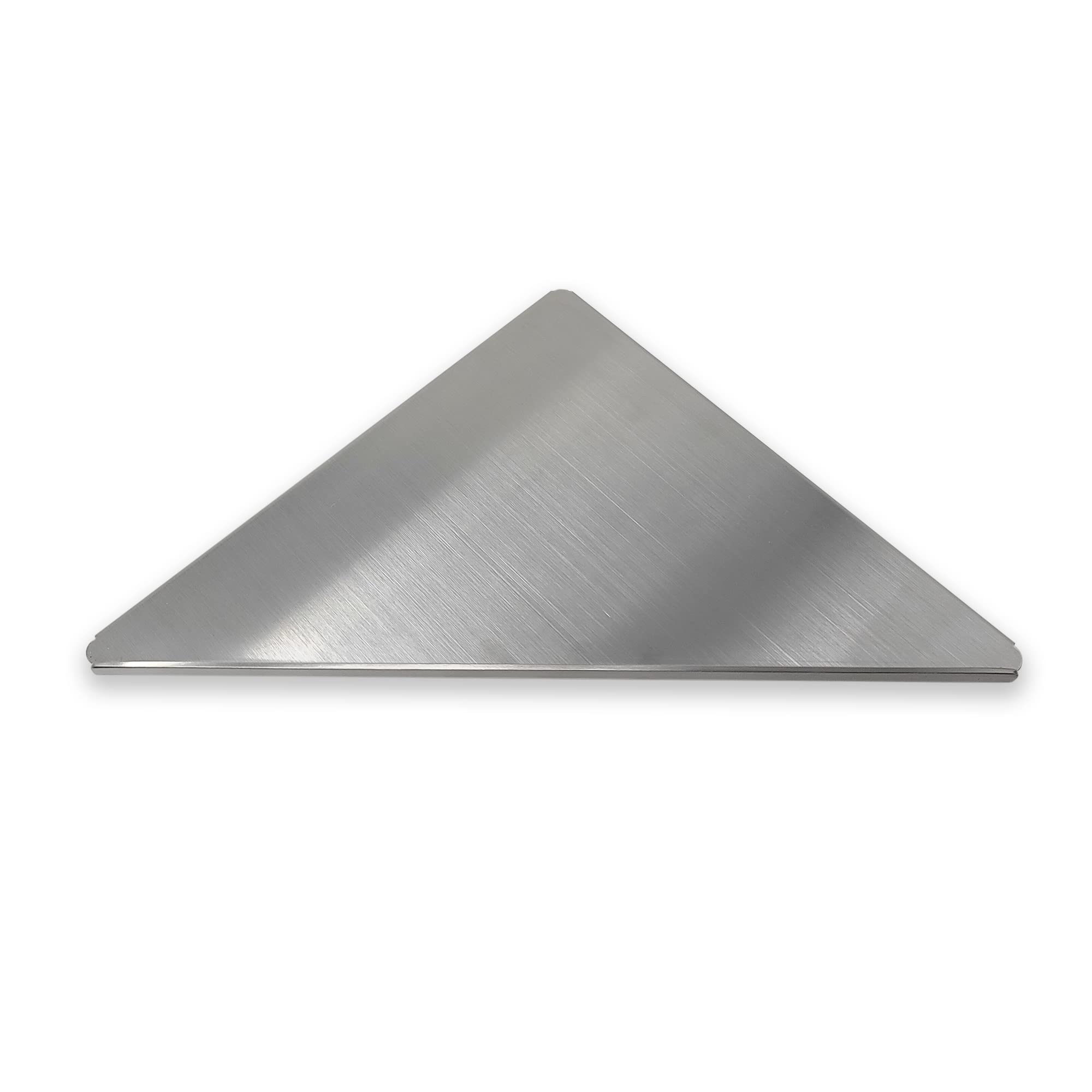 C&G BATHROOM SOLUTIONS Stainless Steel Corner Floating Shelves - Versatile and Durable Wall Corner Shelf - Rust Proof Bathroom Corner Shelves - Easy Install Corner Shelf Floating Design