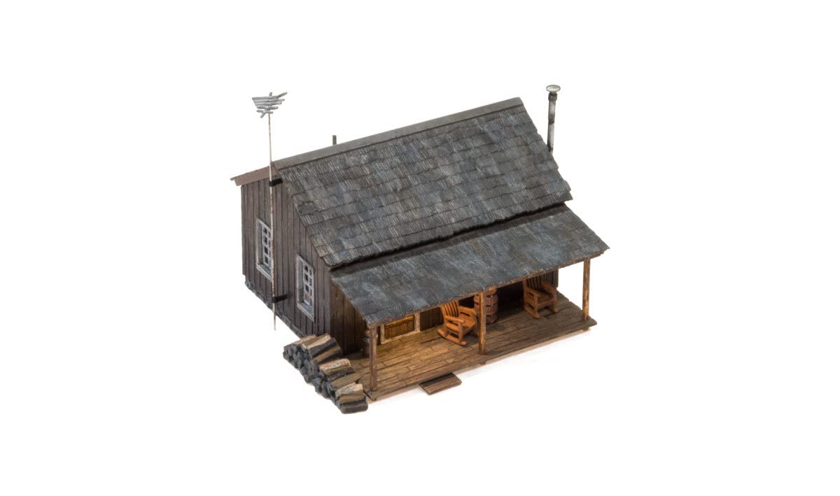 Woodland Scenics BR4955 N B/U Rustic Cabin