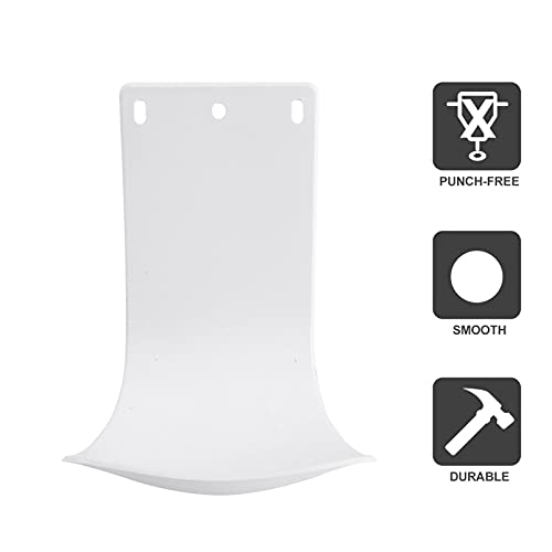 Alipis 5 pcs Plastic Water Tray Kitchen Scrubber Holder Hand Dispenser Tray bathrub Tray soap Dispenser drip Tray soap Dispenser Trays Foam Dispenser Tray Wall-Mounted White Cup Holder