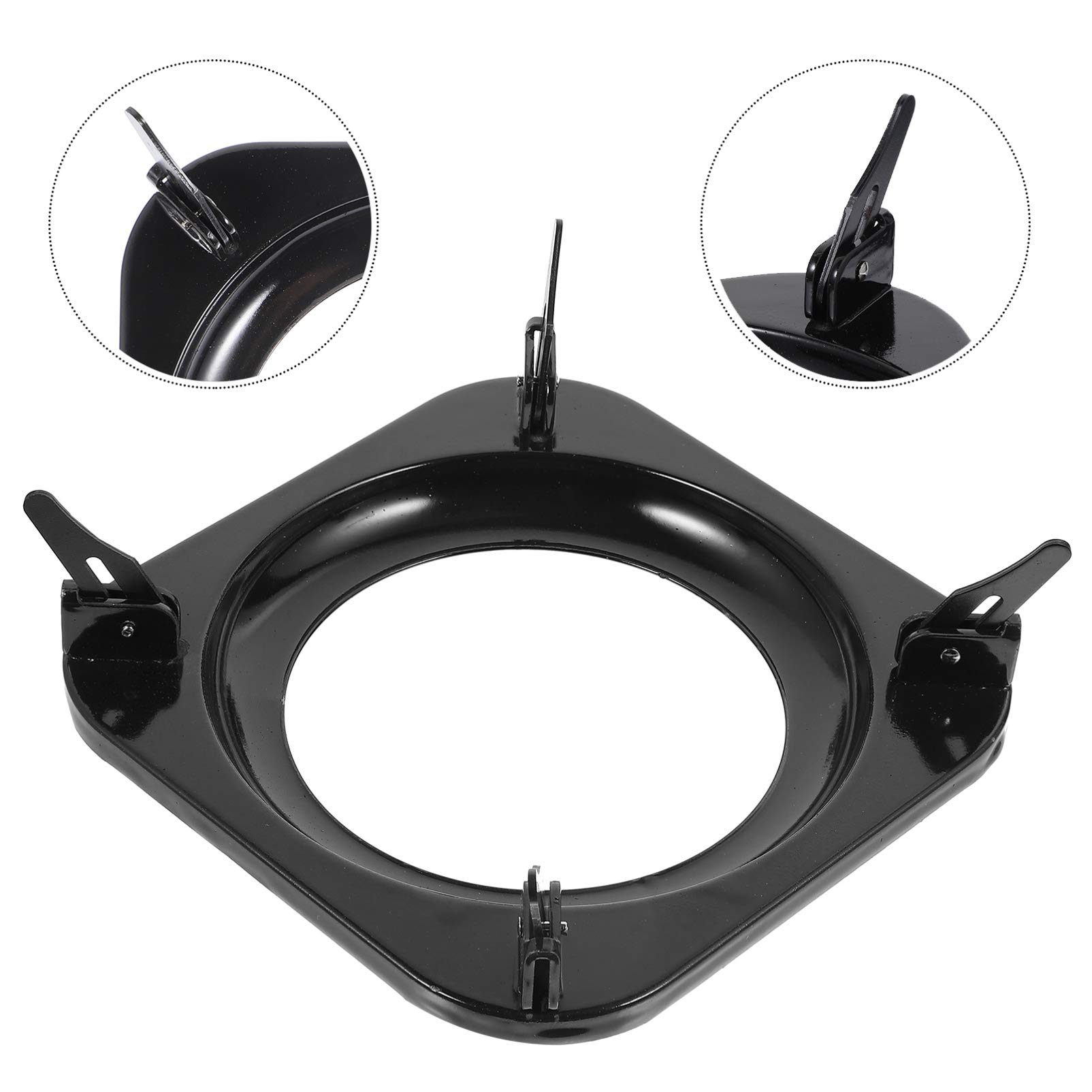 Cabilock Wok Ring - Premium Material Wok Stand for Home Kitchen, Gas Stove Rack Trivets, Pot Pan Support, 19.50x19.50x3.00cm