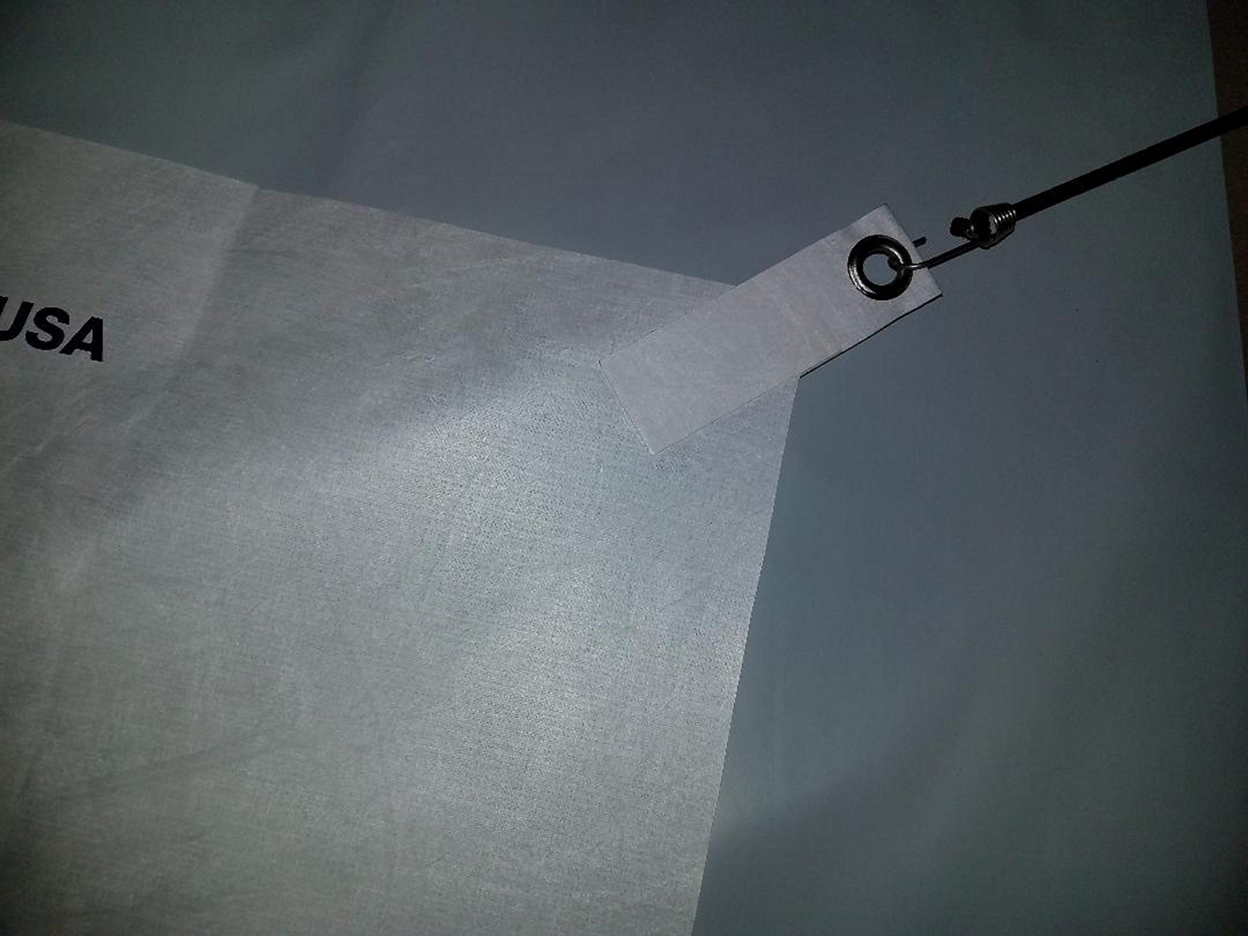Anchor Tab Products (8) Ultralight Tyvek Self Adhesive Grommet Tabs