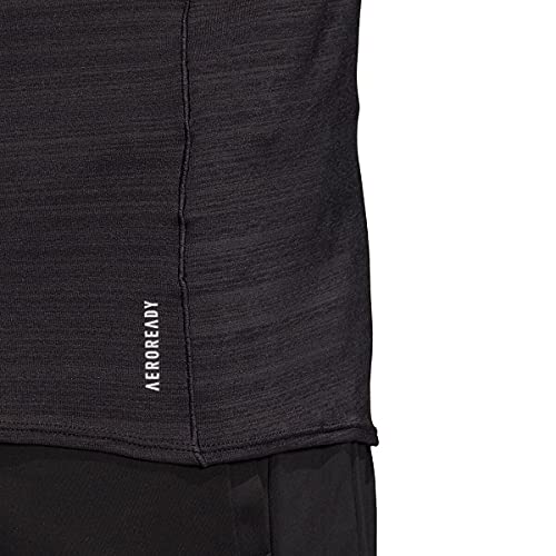 adidas mens Adi Runner Long Sleeve Tee Black X-Large