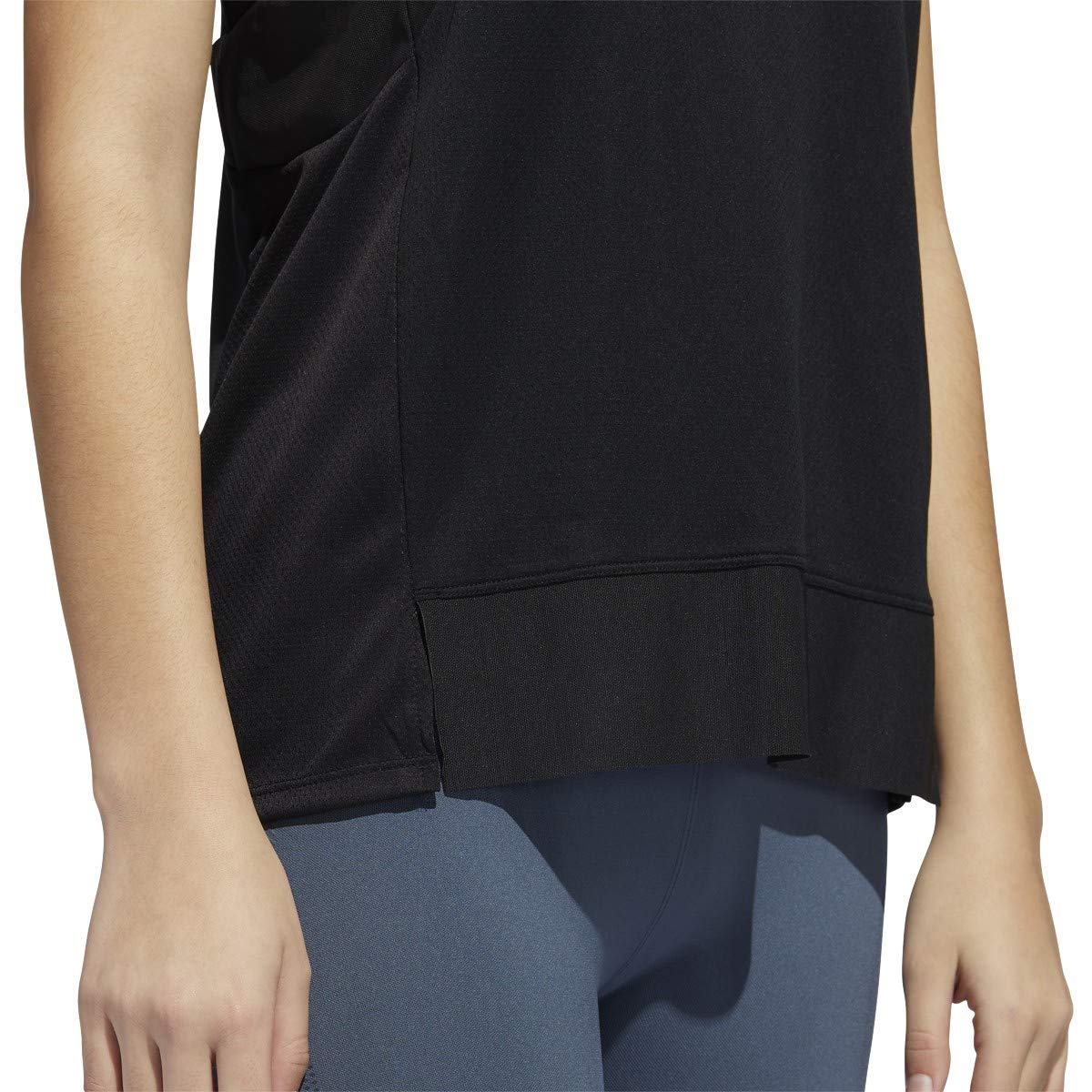 adidas womens Training Tank HEAT.RDY Black Large