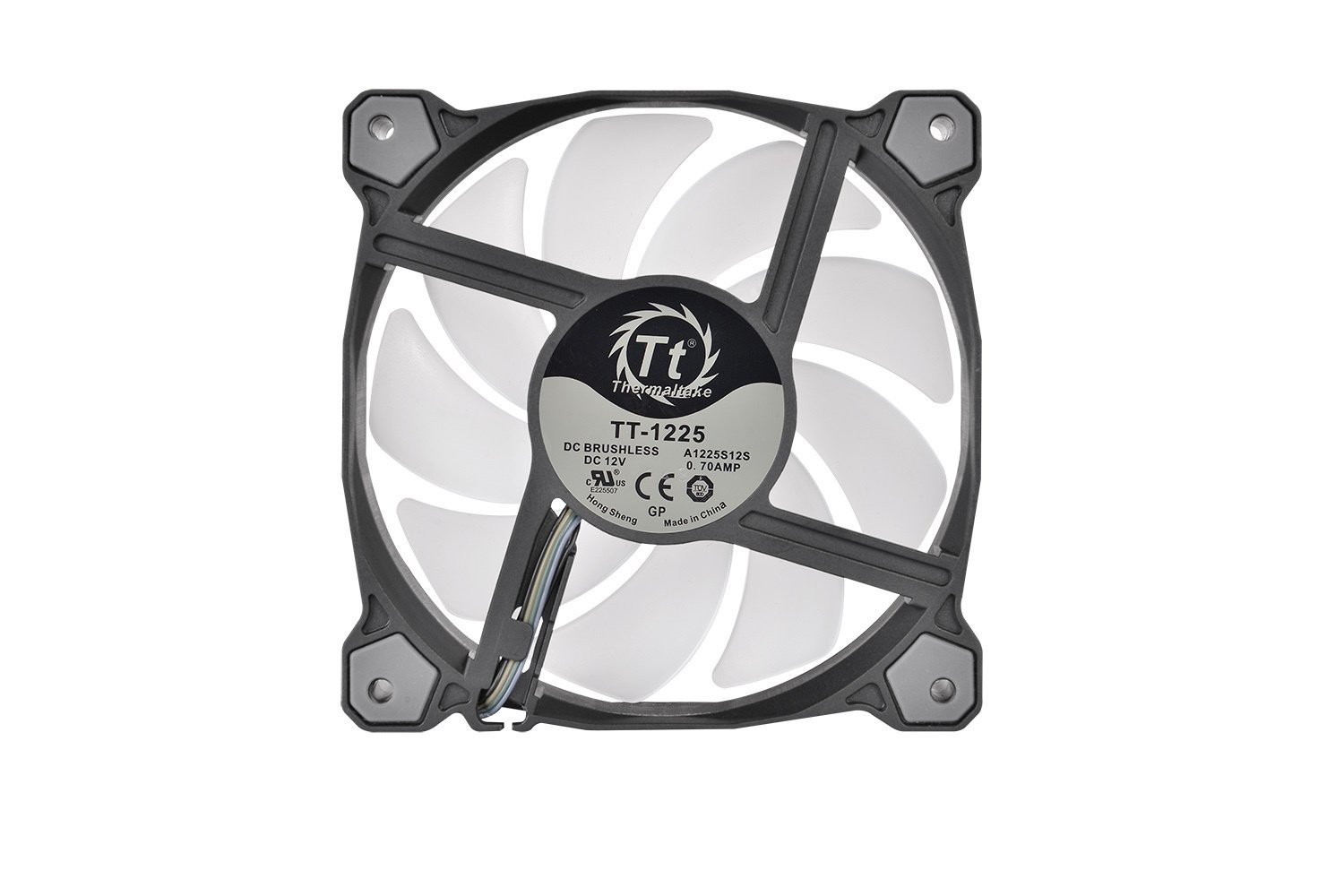 Thermaltake CL-F063-PL12SW-A Ventilateur Pure Plus RGB 12 TT 3 Pack - Black