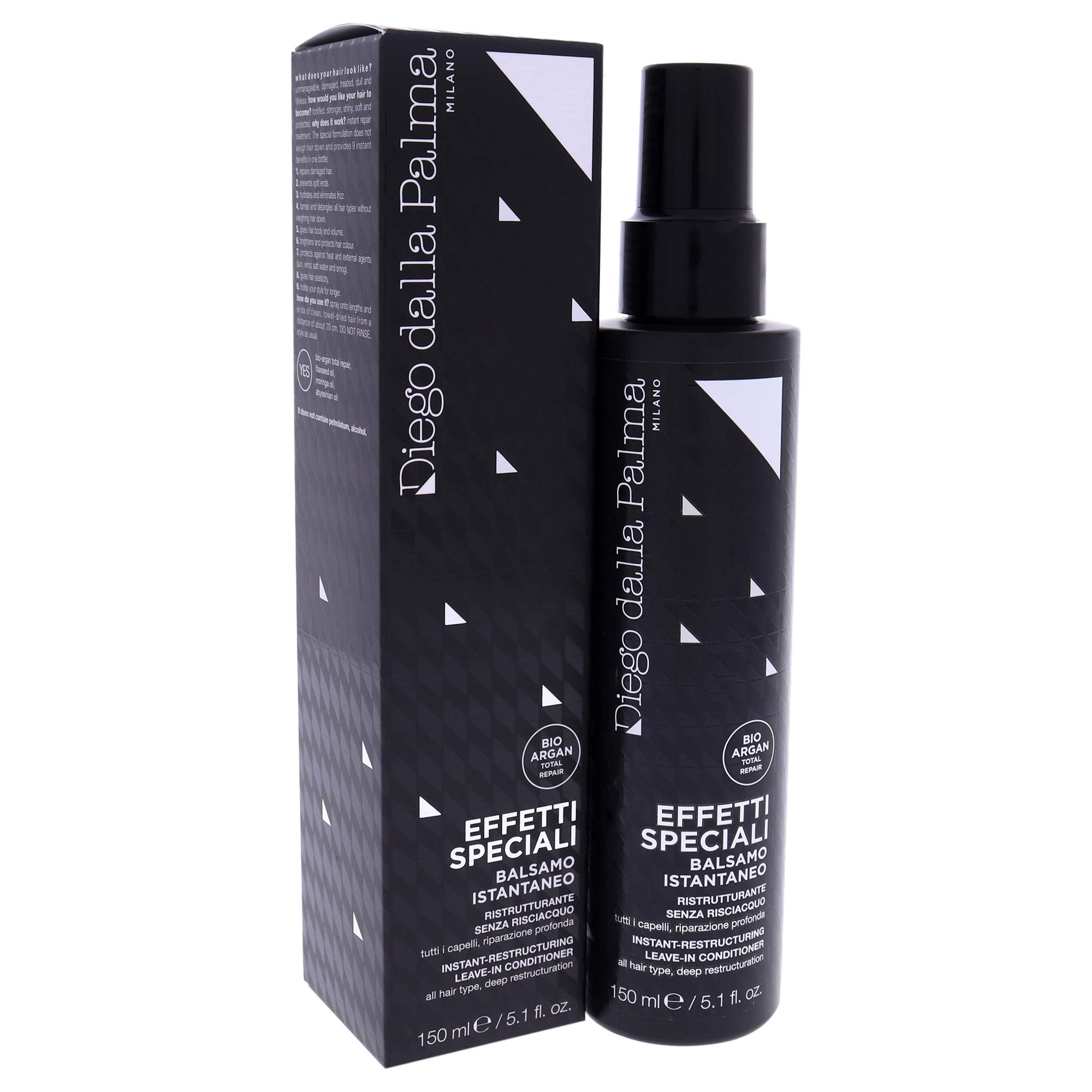 Diego dalla Palma Special Effects Instant-Restructuring Leave-In-Conditioner- Repairs Damaged Hair- Prevents Split End- Moisturizes And Eliminates Frizz- Adds Shine And Protects The Color- 5.1 Oz