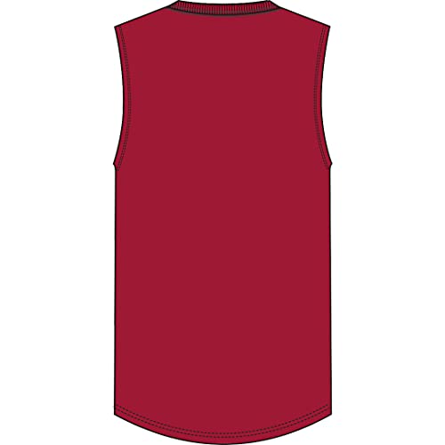 adidas Mens Americana Cotton Graphic Tank Scarlet XX-Large