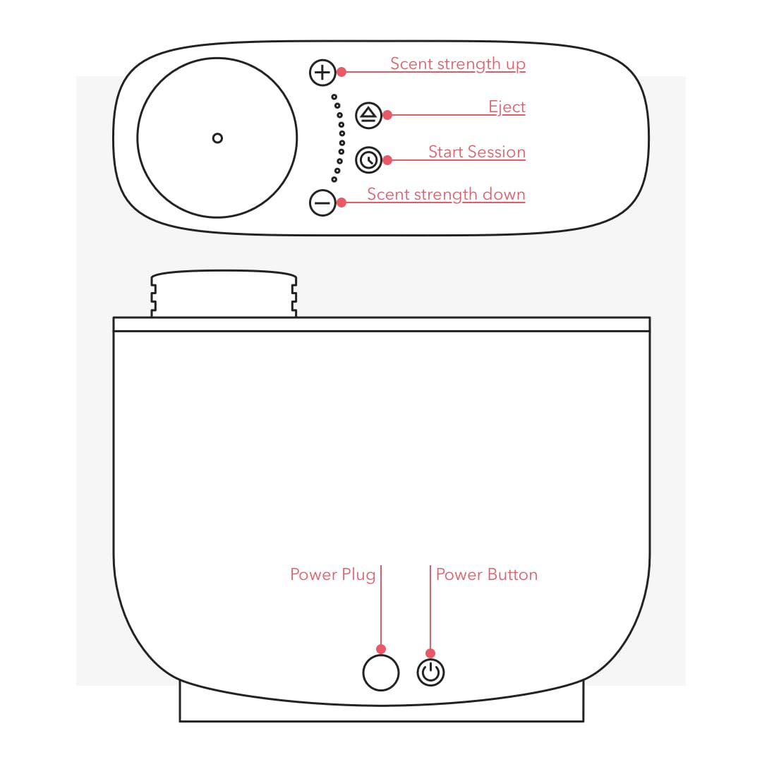 Aera Home Fragrance Electric Diffuser - Smart Home App Controlled, Compatible with Alexa - Hypoallergenic Scent Technology, Safe for your Family and Pets - Scent Capsules Sold Separately