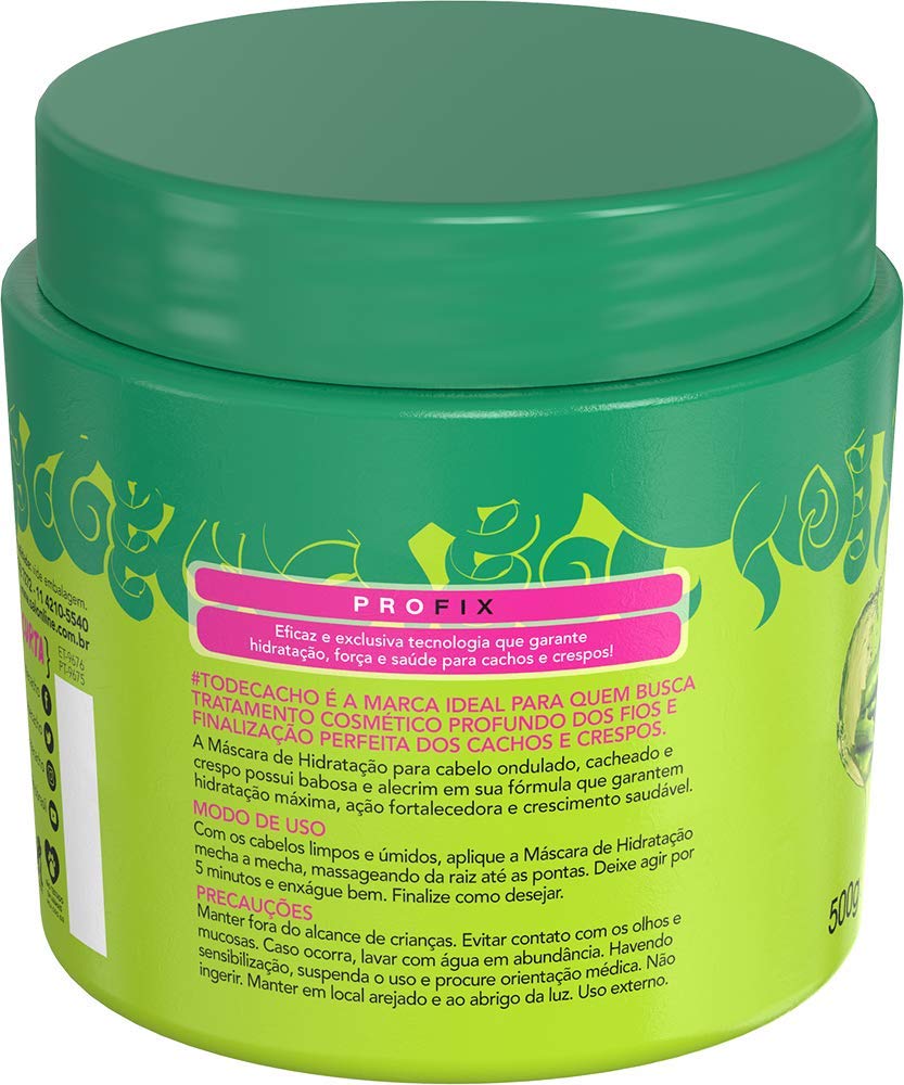 Linha Tratamento (#ToDeCacho) Salon Line - Mascara de Babosa (Alerta Salvacao) 500 Gr - (Salon Line Treatment (#IHaveCurls) Collection - Aloe Vera Mascara (Rescue Alert) Net 17.63 Oz)