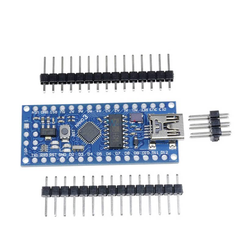 ATmega168 CH340 CH340G Nano V3.0 3.0 Mini USB UART Board 16Mhz 3.3V 5V Microcontroller Micro Controller Module for Arduino
