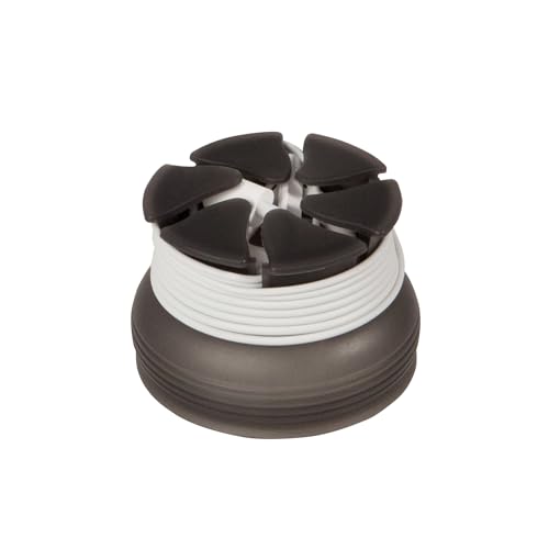 Digital Innovations The Nest β Tangle-Free Earphone / Earbud Case, Durable and Compact Storage System, Black