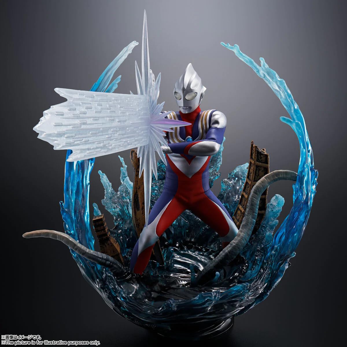 TAMASHII NATIONS - Ultraman Tiga - Ultraman Tiga Multi Type, Bandai Spirits FiguartsZERO Collectible Statue