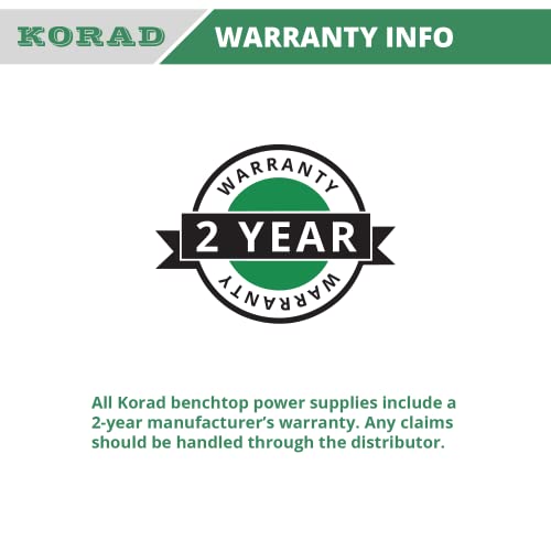 KORAD KD3005D - Precision Variable Adjustable 30V, 5A DC Linear Power Supply Digital Regulated Lab Gradeā¦