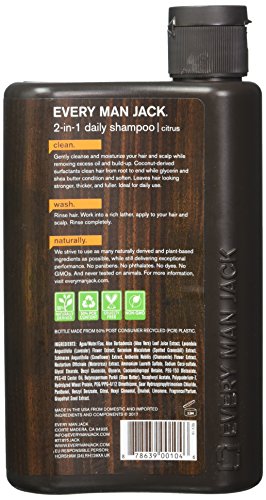 Every Man Jack 2-in-1 Daily Shampoo - 13.5 fl oz
