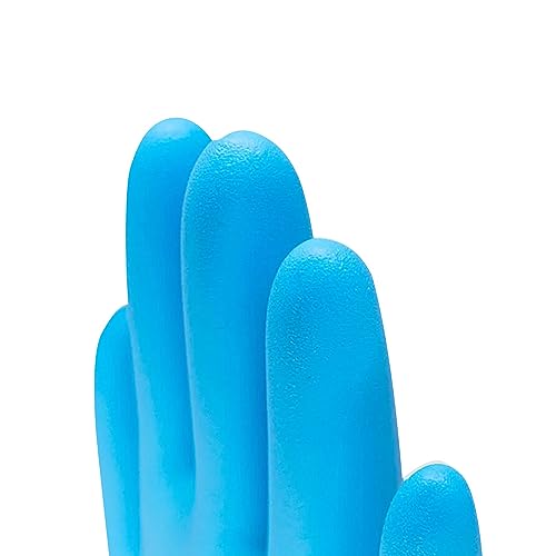 Amerisano 100% Nitrile Exam Gloves | Medical Grade, 510(k), Exceptional tactile sensitivity, Latex & Powder Free, 3 mil, Non-Sterile | Blue (Pack of 2000, X-Small)