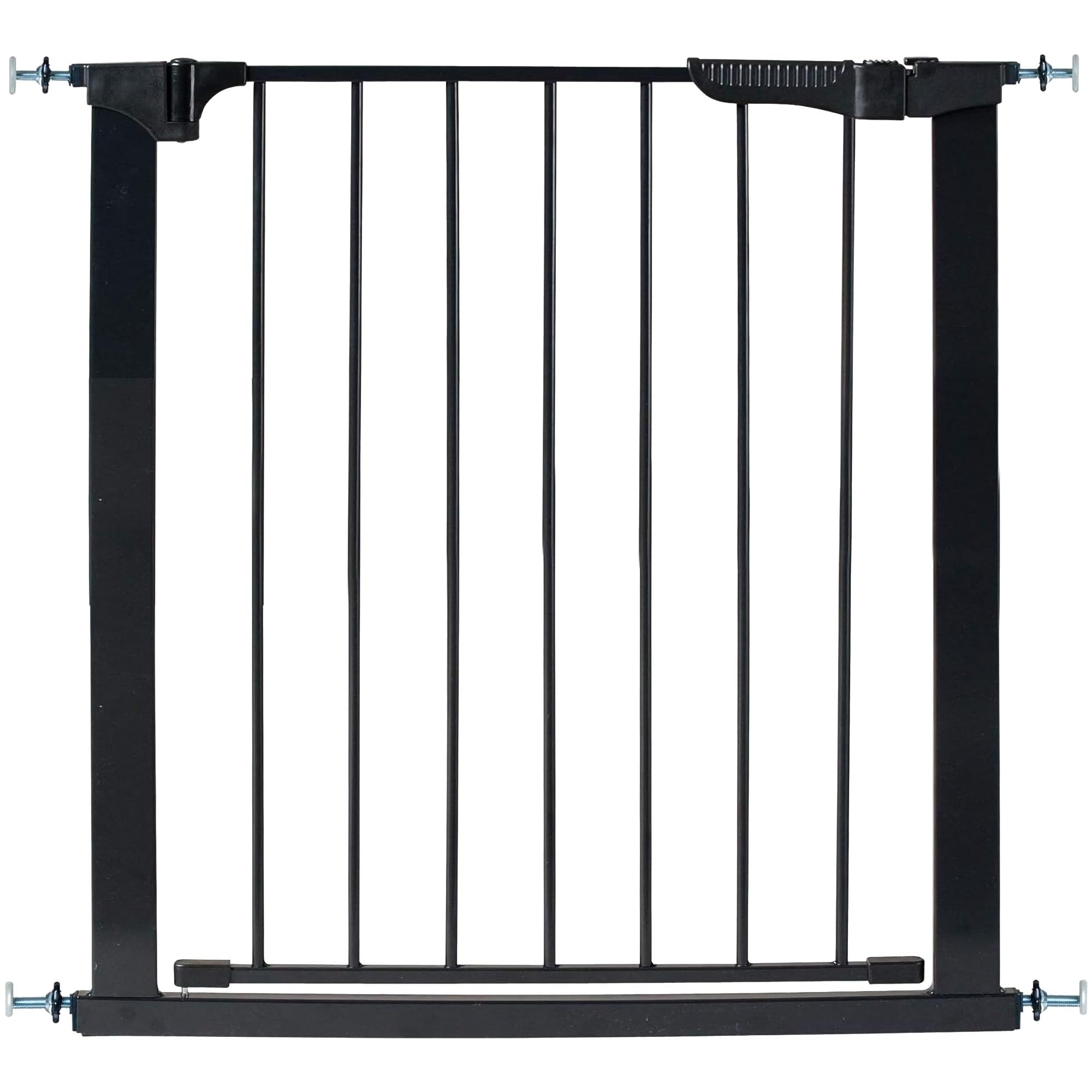 KidCo Gateway Baby Pressure Gate - No Tools or Wall Cups Required - Auto Close Magnet-Lock & Stay Open Safety Gate - G1101, Black