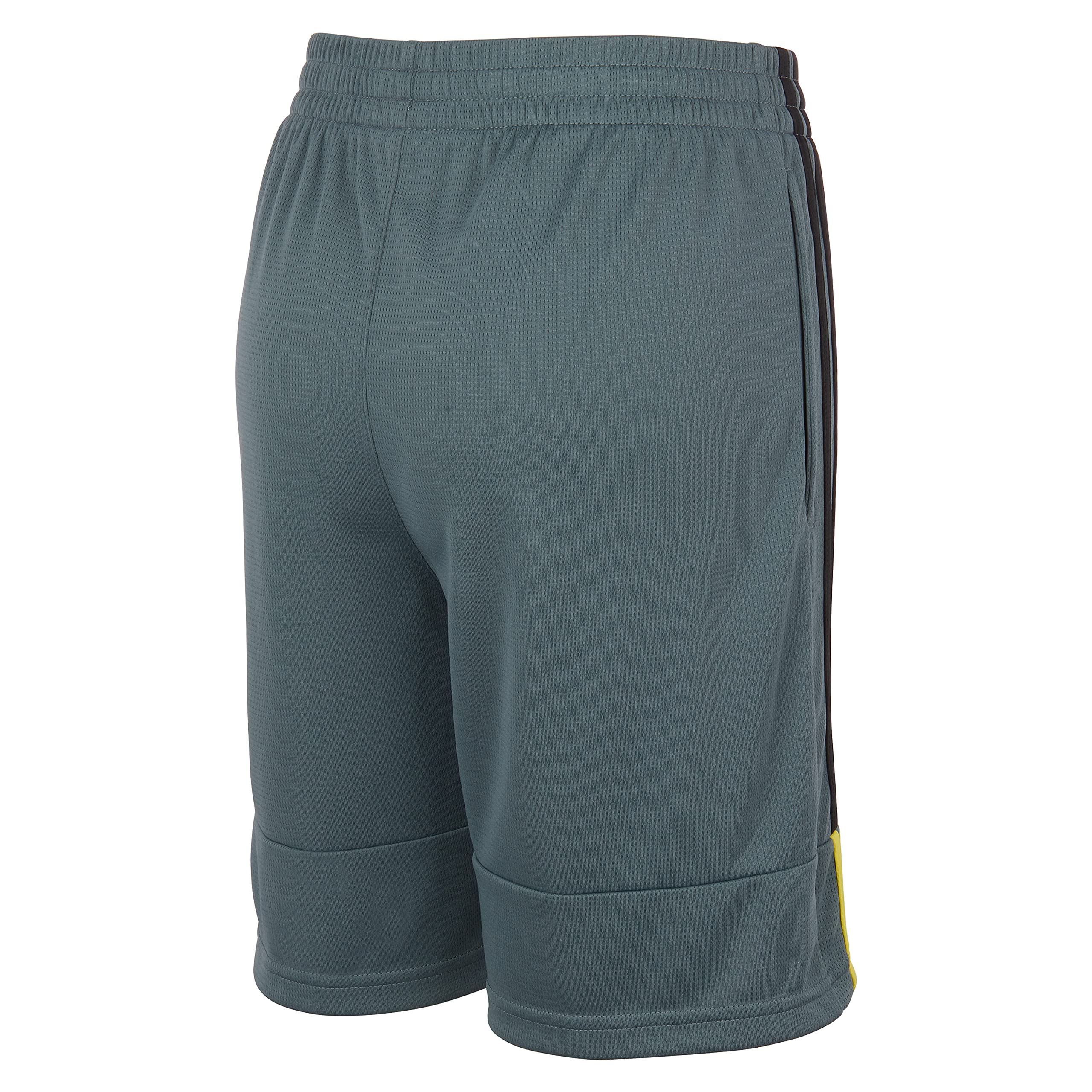 adidas Boys' Clashing 3-Stripes Shorts, Blue Oxide, X-Large (18/20)