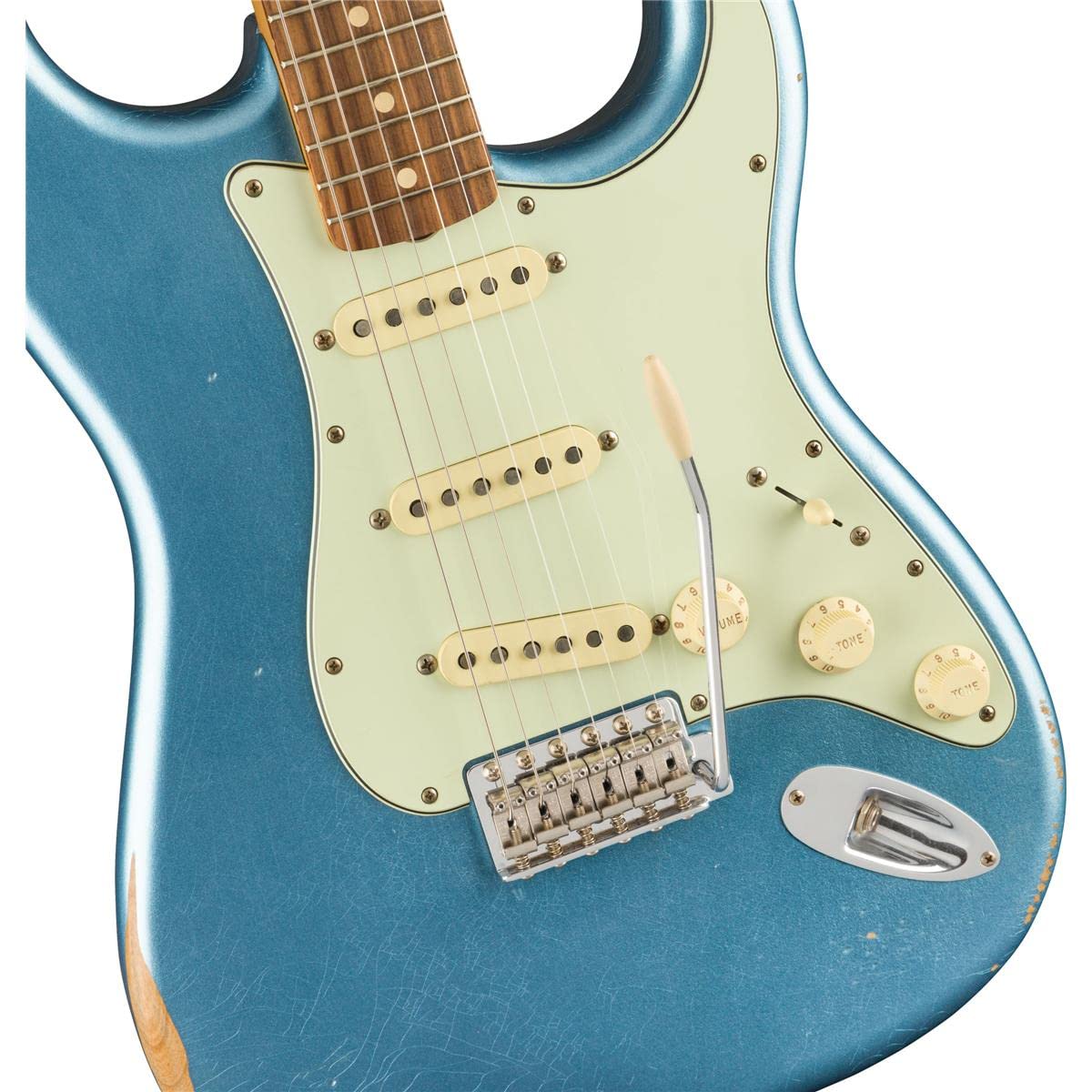 Fender Vintera Road Worn '60s Stratocaster Electric Guitar - Lake Placid Blue