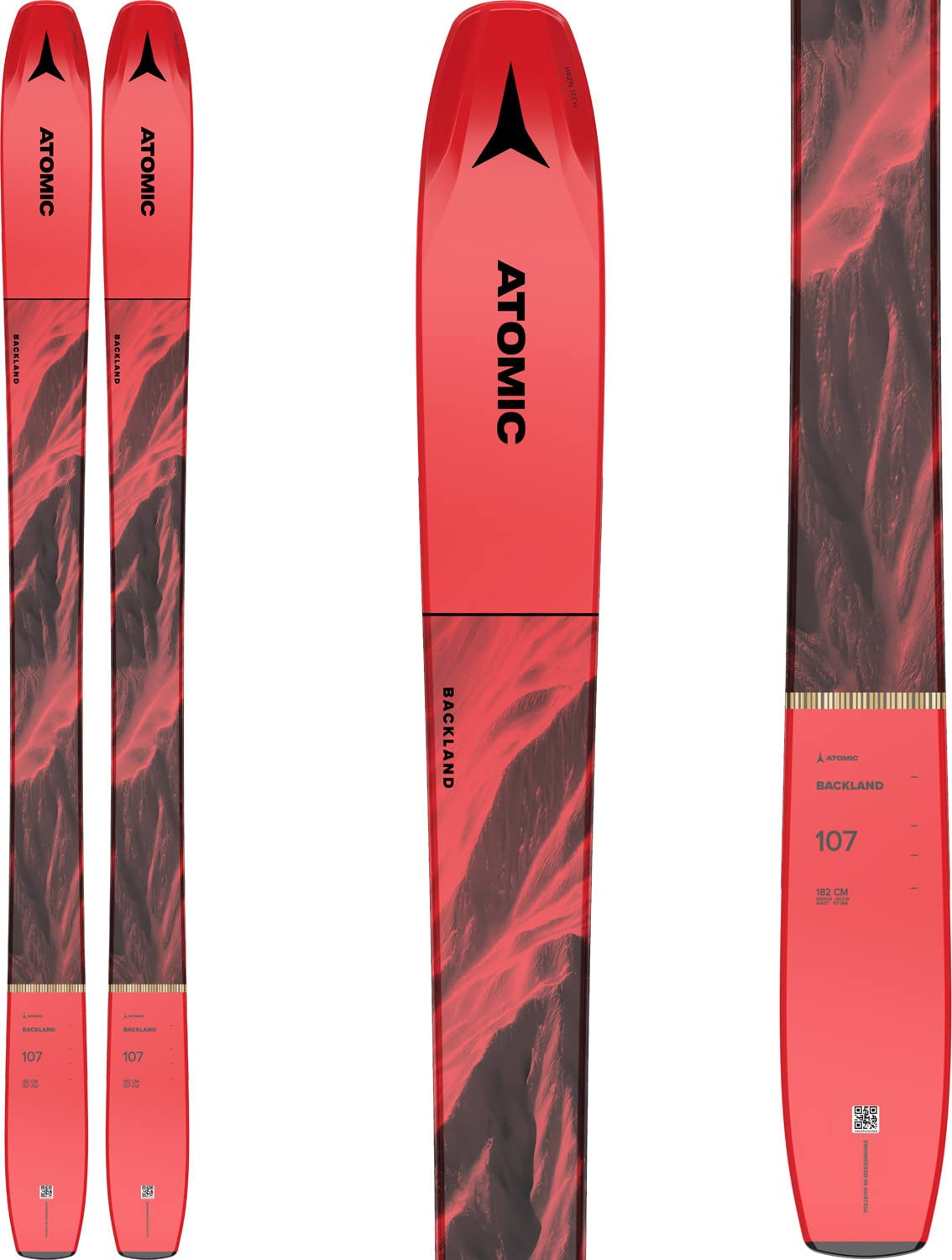 Atomic 2022 Backland 107 Skis (182)