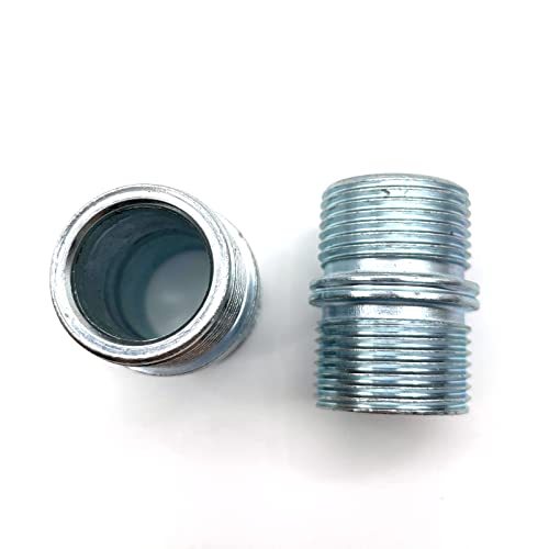 SANTOUSI Shelve Unit Pole Connector Carbon Steel Threaded Connector for 25.4mm, Storage Shelf Shelving Holders Pack of 8 (23.2mm OD, 32mm Height)
