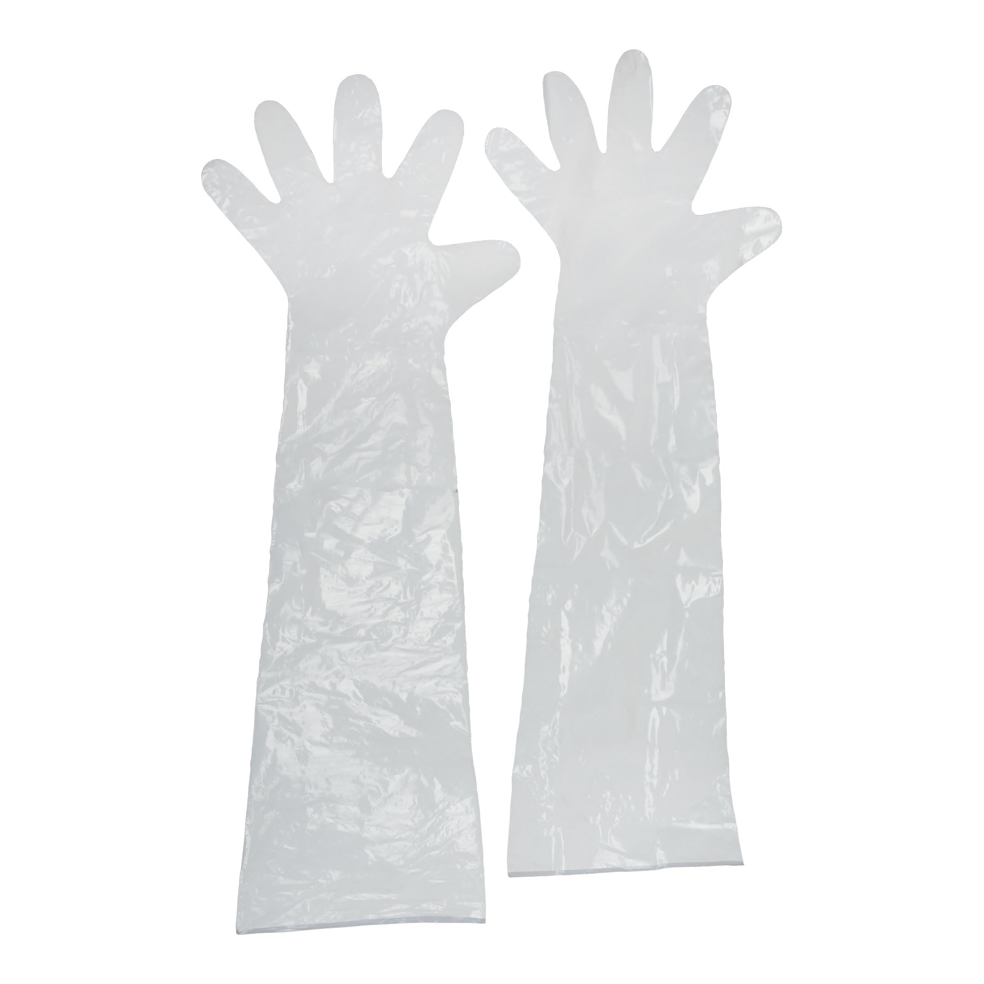 Allen Company Field Dressing Latex Gloves Set, Wrist & Shoulder Length, White, 6 Pairs of Each, 516