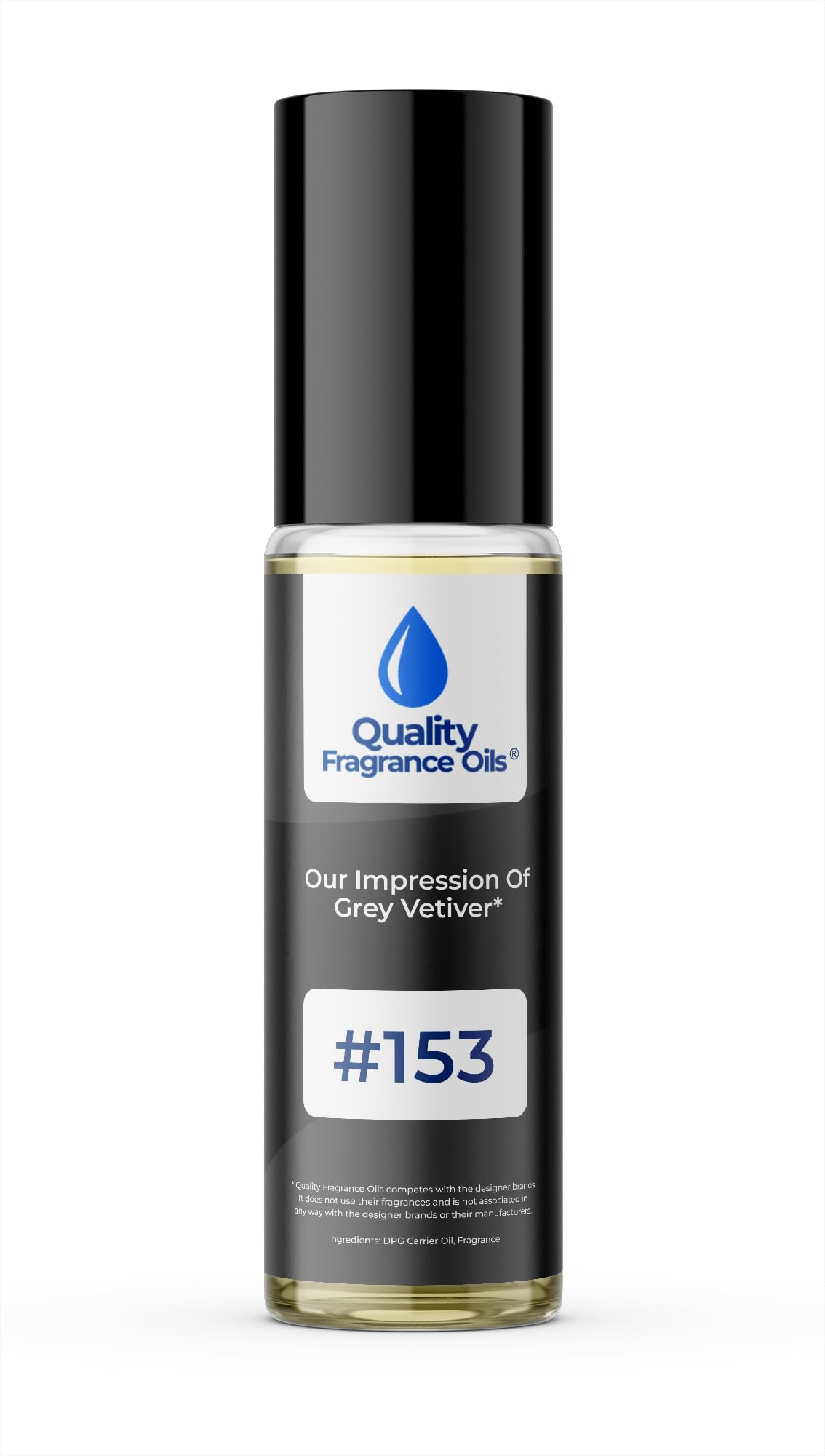 Quality Fragrance Oils' Impression #153, Inspired by Grey Vetiver (10ml Roll On)