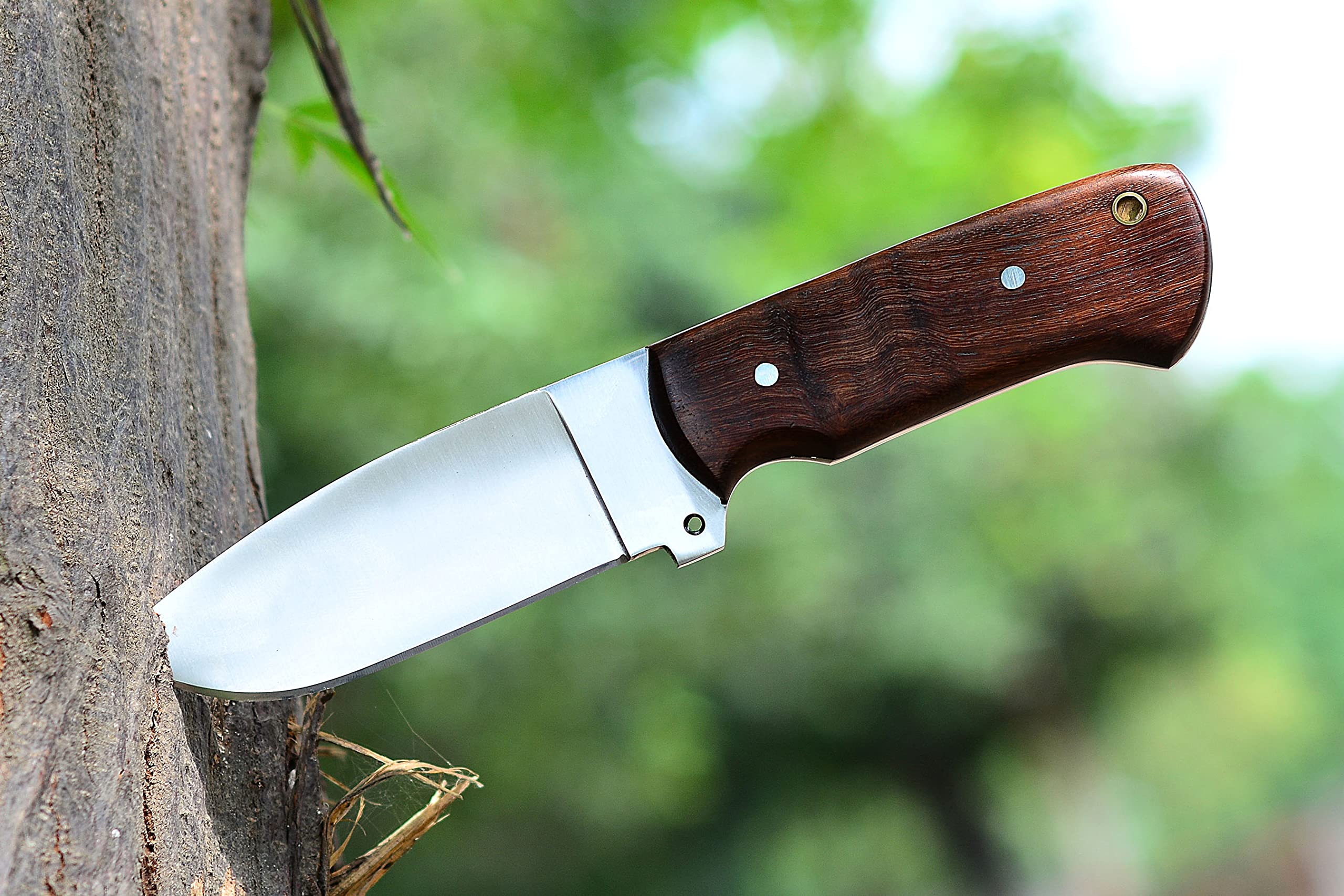 ALZAFASH Horizontal Carry Knife with Hunting Knife