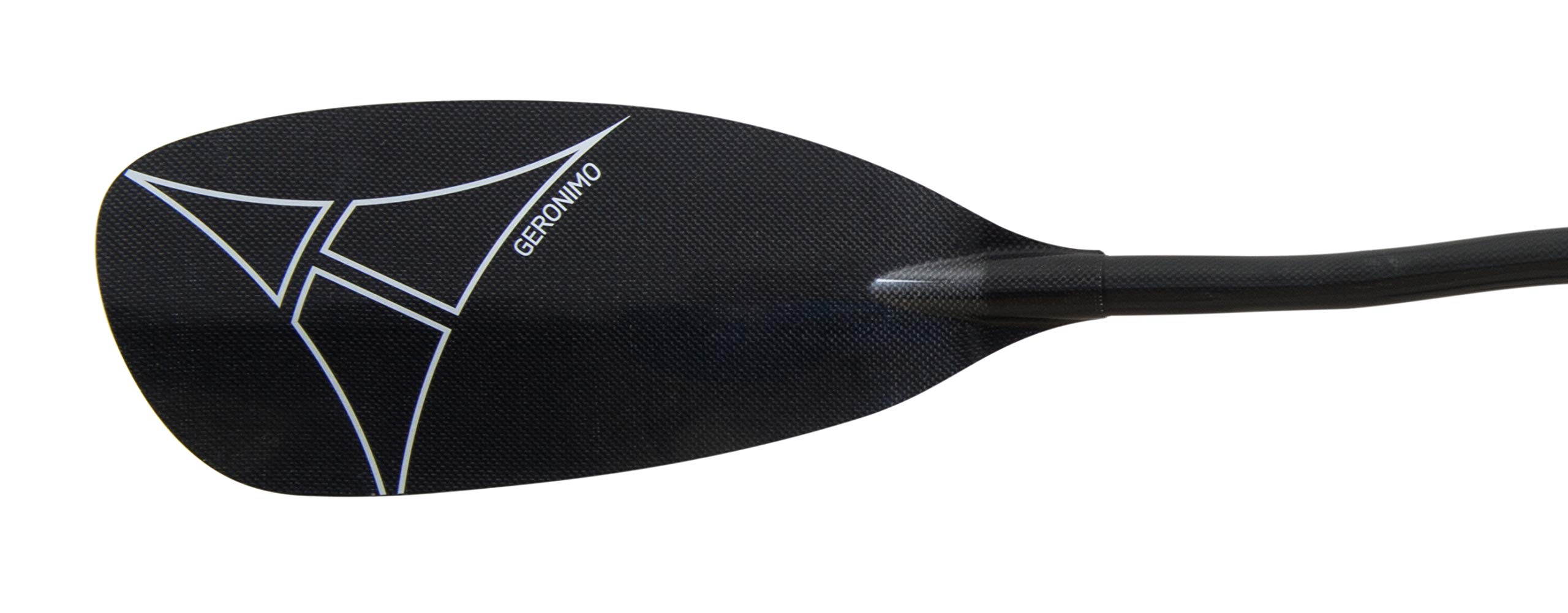 Adventure Technology at Geronimo Carbon Bent Whitewater Kayak Paddle, 191cm/One Size, Black