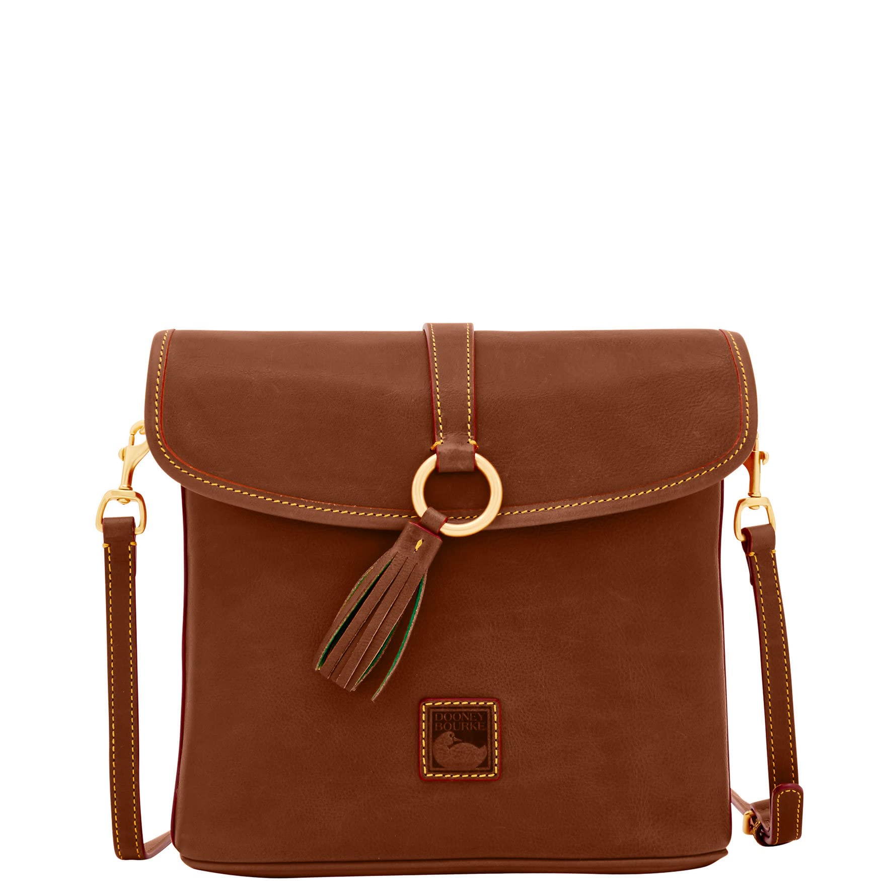 Dooney & Bourke Handbag, Florentine Large Dottie Crossbody - Chestnut