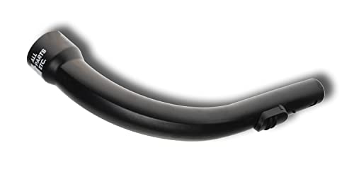 ALL PARTS ETC. Curved Handle Hose Wand, Carpet and Floor Brush Replacement Compatible with Miele Canister Vacuum (Bend End Hose) 5269091