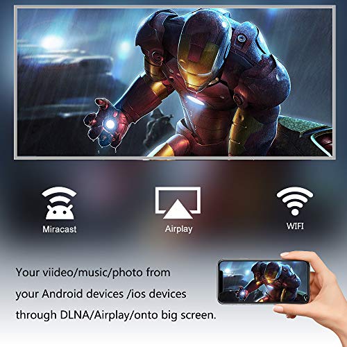 Android 9.0 TV Box［4GB+64GB］EVANPO Quad Core Smart TV Box Android Media Player Support USB 3.0/ 3D/ 4K/ 6K/ H.265/ 2.4G WiFi Set Top TV Box with Mini Keyboard (Backlit)