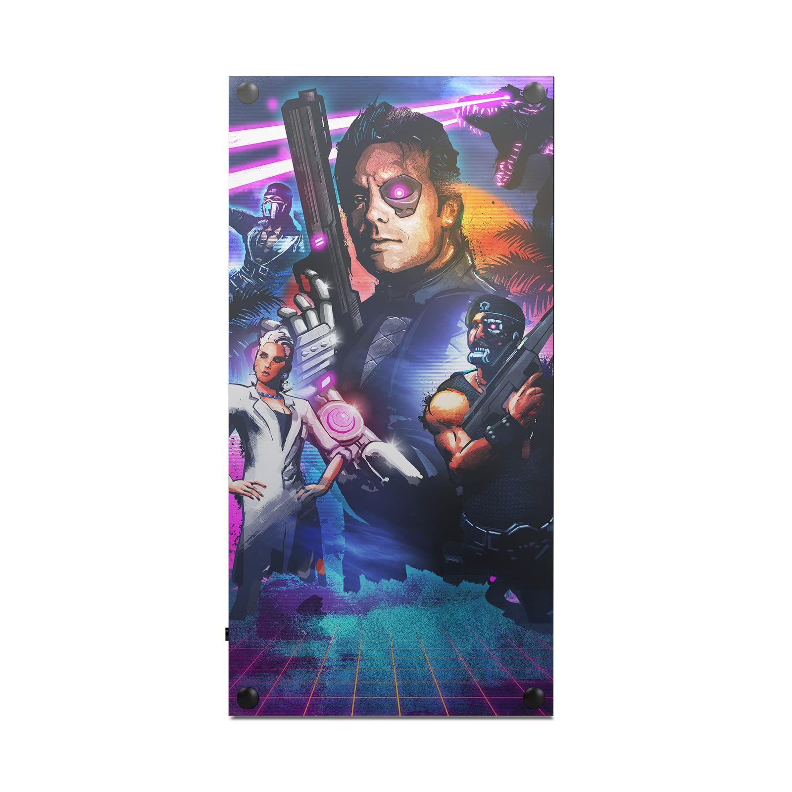 Head Case Designs Officially Licensed Far Cry 3 Blood Dragon Key Art Cover Vinyl Sticker Gaming Skin Decal Cover Compatible With Xbox Series X Console
