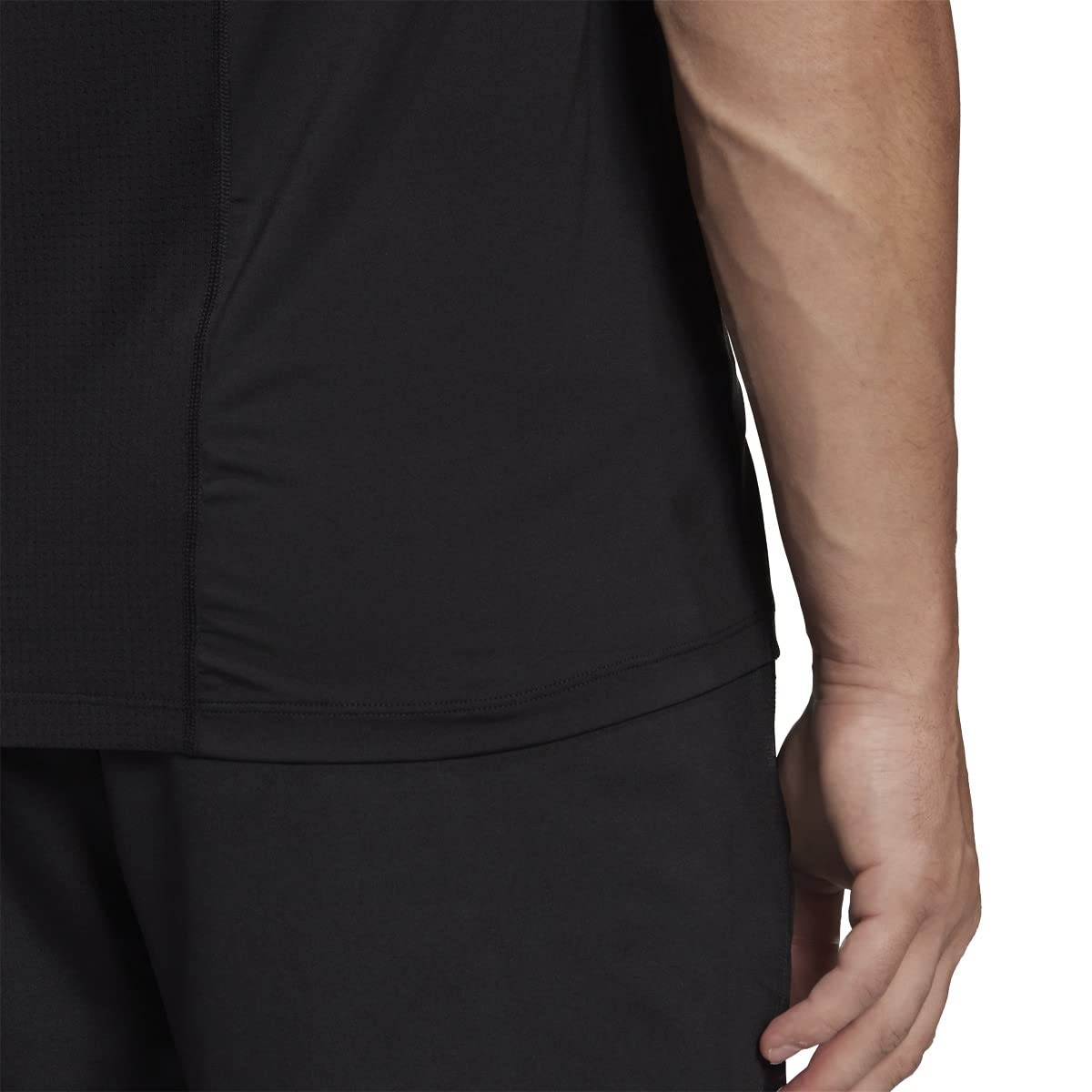 adidas mens Techfit Sleeveless Fitted Top Training, Black, XX-Large
