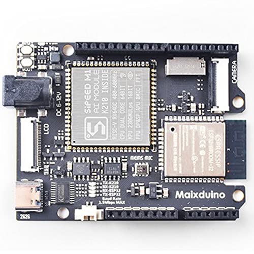 ATOZS for Maix Duino K210 RISC-V AI+LOT ESP32 Board +2.4Inch Screen+G4.4 Camera +Microphone Array+Binocular Camer Replacement Kit