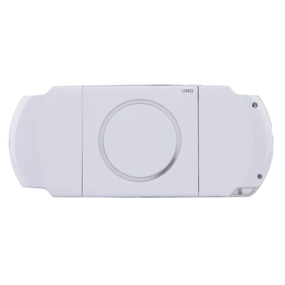 Game Console Shell Replacement Full Housing Console Case Compatible with PSP 3000 Game Console Shell(White)