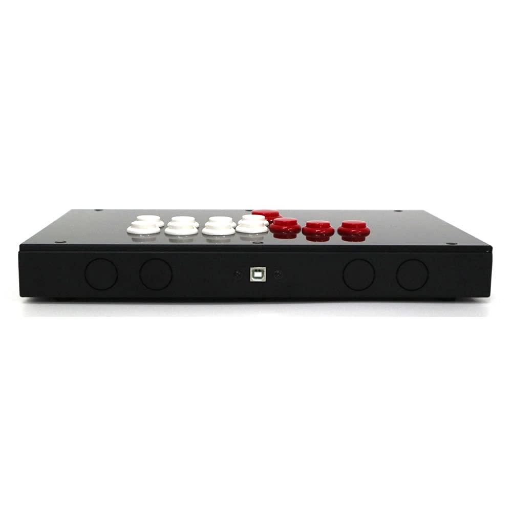 FightBox RAC-J800B-PS All Buttons Leverless-Style Arcade Joystick Fight Stick Game Controller For PS4/PS3/PC Sanwa OBSF-24 30