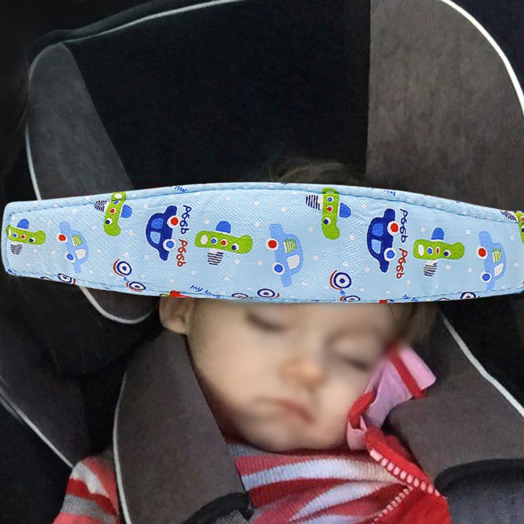 Baby Carseat Head Support, Car Seat Straps Pillow Support Ban, Stroller Neck Relief Strap Headrest, Stroller Carseat Sleeping Baby Carseat Head Support for Toddler Infants Child Children Kids