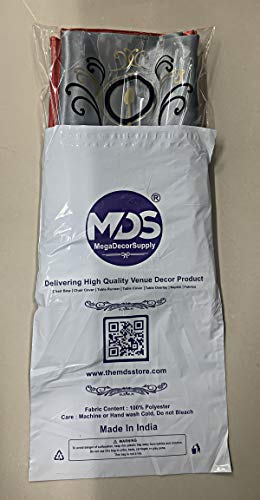 MDS Pack of 5 Yard Charmeuse Bridal Solid Satin Fabric for Wedding Dress Fashion Crafts Costumes Decorations Silky Satin 44β- White