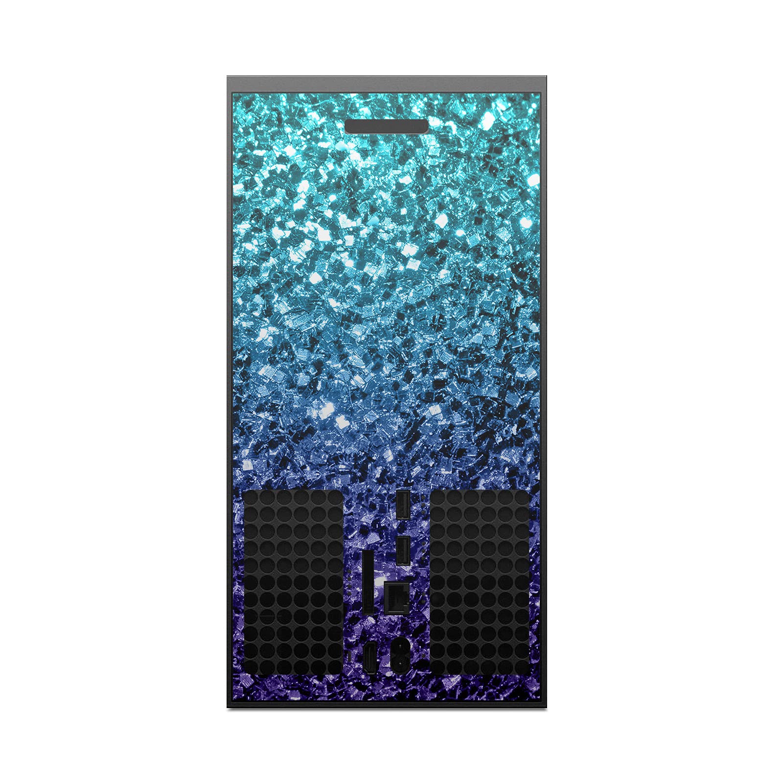 Head Case Designs Officially Licensed PLdesign Aqua Blue Art Mix Vinyl Sticker Gaming Skin Decal Cover Compatible With Xbox Series X Console