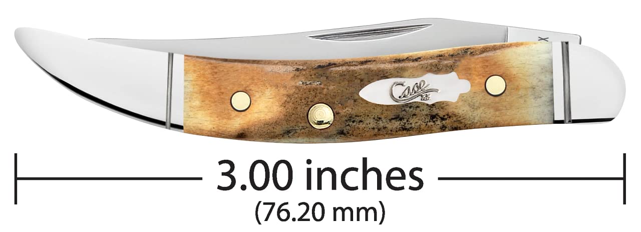Case xx Knives Shot Show Burnt Stag Toothpick 71229 Stainless Pocket Knife