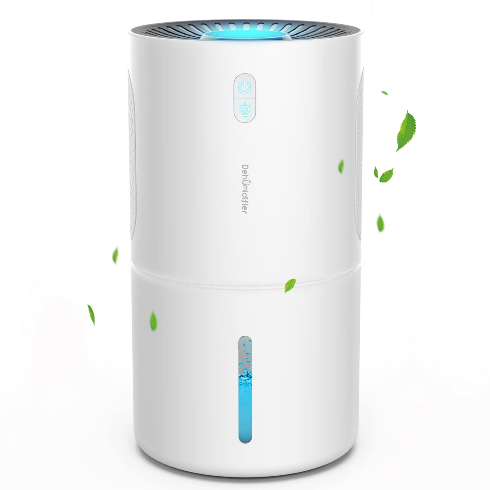 SEAVON Dehumidifiers for Home, 27oz Dehumidifier for Basement, 2600 Cubic Feet (280 sq ft), Small Quiet Dehumidifier with 7 Color LED Lights, Portable Dehumidifiers for Bedroom Bathroom Closet RV