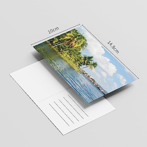 Dear Mapper Guatemala City Landscape Postcards Pack 20pc/Set Postcards From Around The World Greeting Cards for Business World Travel Postcard for Mailing Decor Gift
