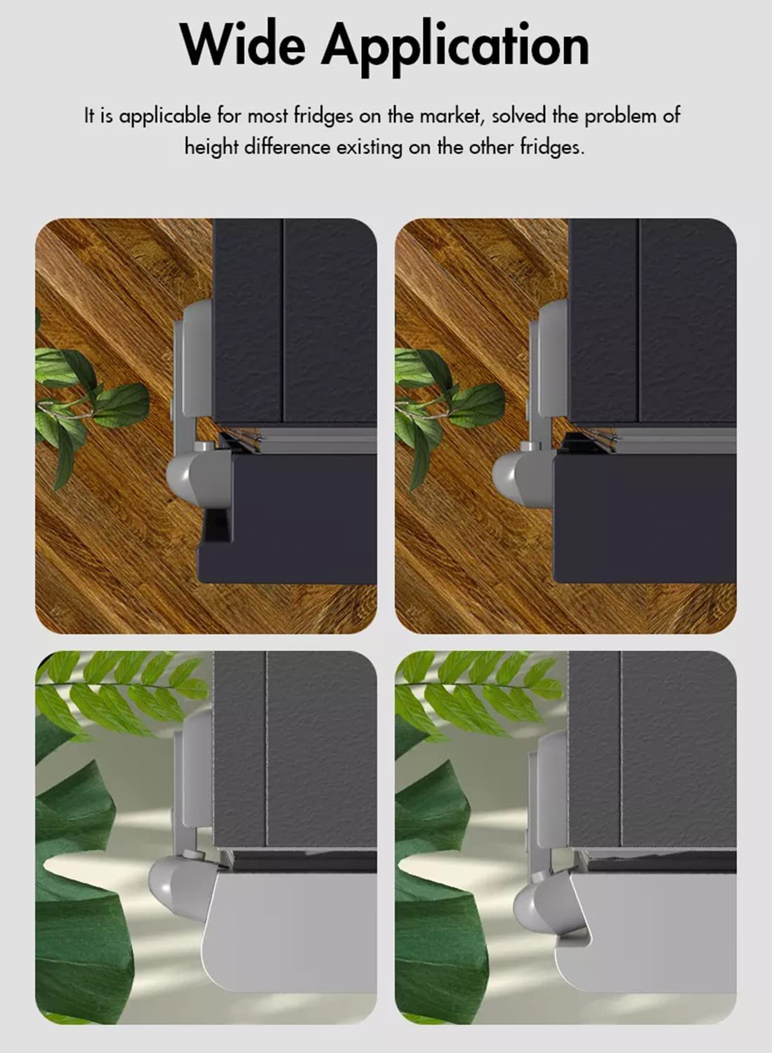 BABY DROM Refrigerator Lock, Ideal for Child Proof Fridge Lock and Freezer Door Lock, Easy to Install and Use Fridge Locks for Kids no Tools Need or Drill