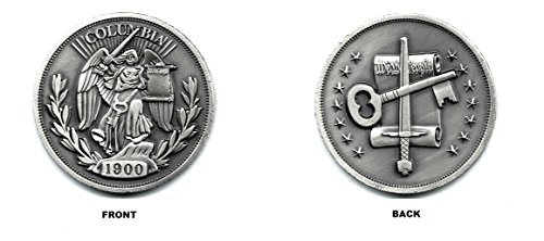 Bioshock Infinite Silver Eagle Colombia Currency - Medallion Token Money