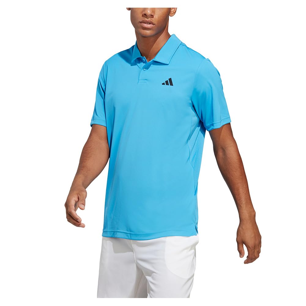 adidas Men's Club Tennis Polo Shirt, Pulse Blue, Large