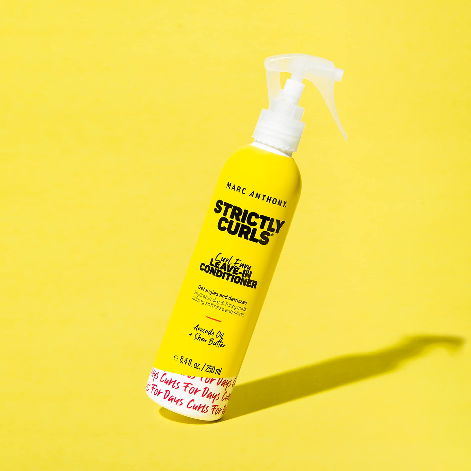 Marc Anthony Leave-In Conditioner, Strictly Curls - Shea Butter, Vitamin E & Avocado Oil Softens & Defines Coarse Curls - Sulfate-Free Anti-Frizz Styling Product For Curly, & Wavy Hair