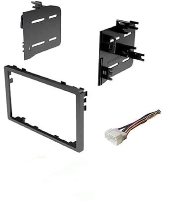 Double DIN Car Stereo Install Kit and Wire Harness Made for Honda: 1998-2002 Accord, 1999-2000 Civic, 1996-2006 CR-V, 2003-2004 Element; 05-11 Element (LX Trim only), 99-04 Odyssey, 99-01 Prelude